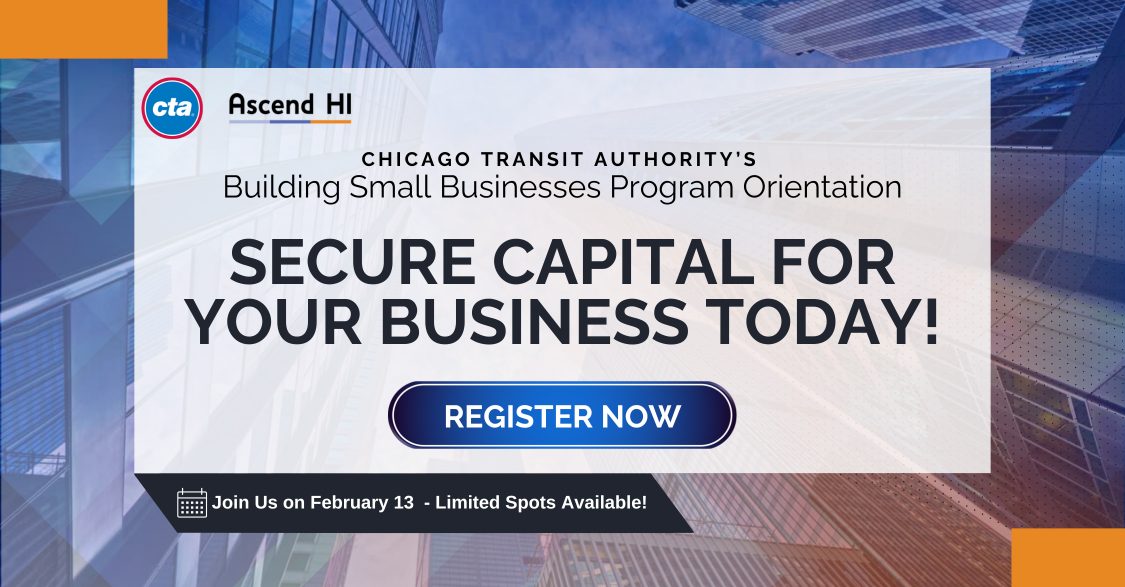 Secure the Capital to Grow Your Business | Reserve Your Spot Now for CTA’s Building Small ...